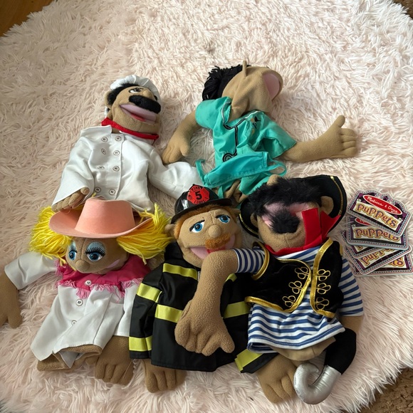 Melissa & Doug | Toys | Melissa Doug Puppet Characters Lot Surgeon ...